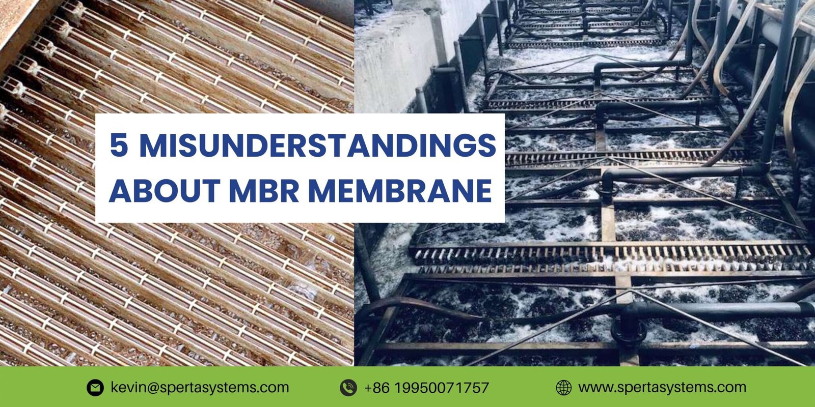 5 Misunderstandings About MBR Membrane - SPERTA MEMBRANE