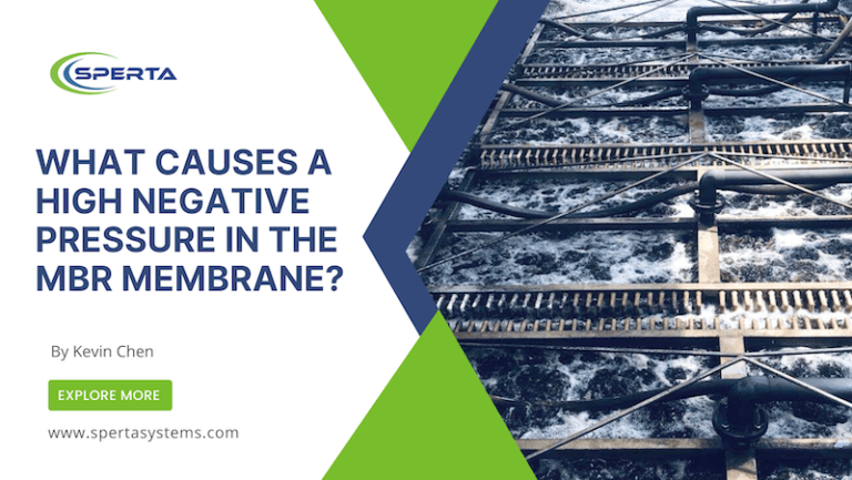 What Causes A High Negative Pressure In the MBR Membrane? - SPERTA MEMBRANE