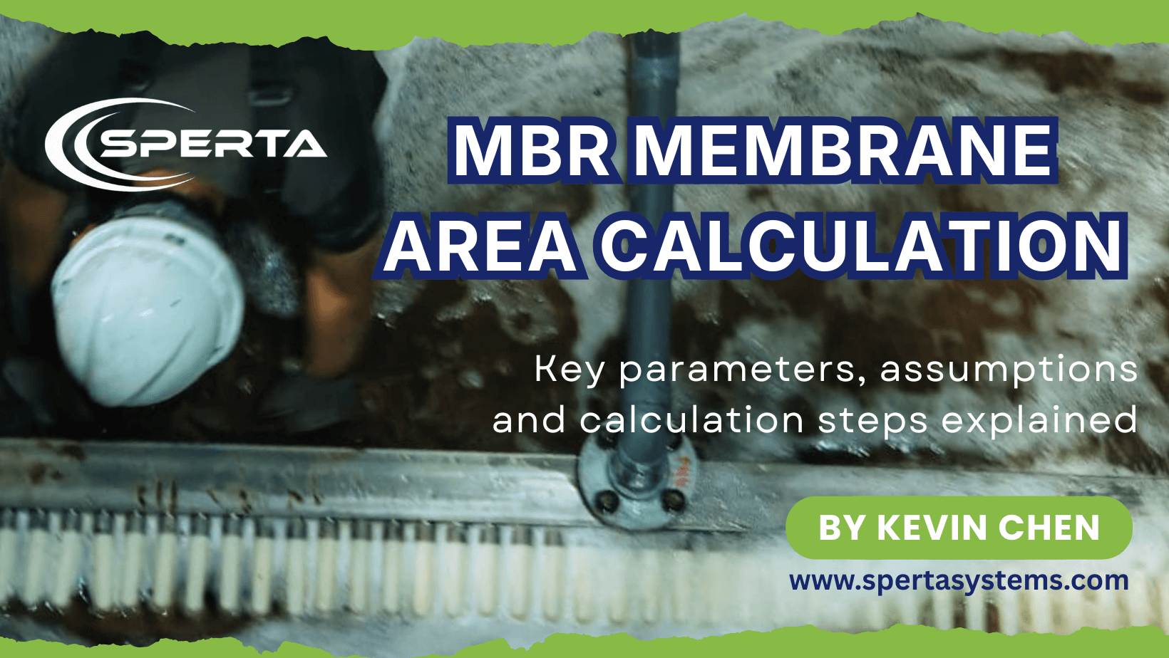 How to Calculate the Required Membrane Area in MBR Design? - SPERTA ...